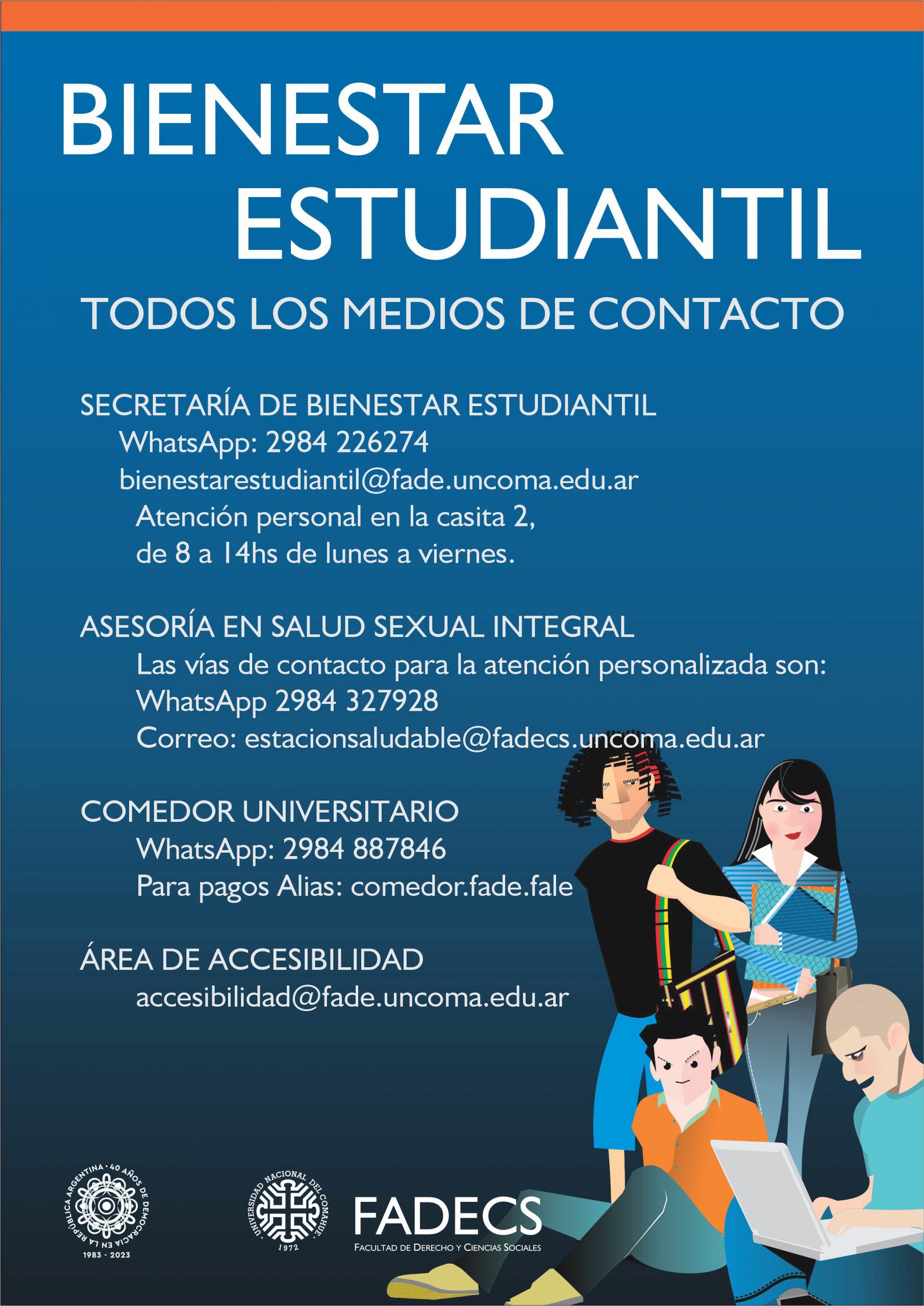 SECRETARIA DE BIENESTAR ESTUDIANTIL – Facultad de Derecho y Ciencias ...